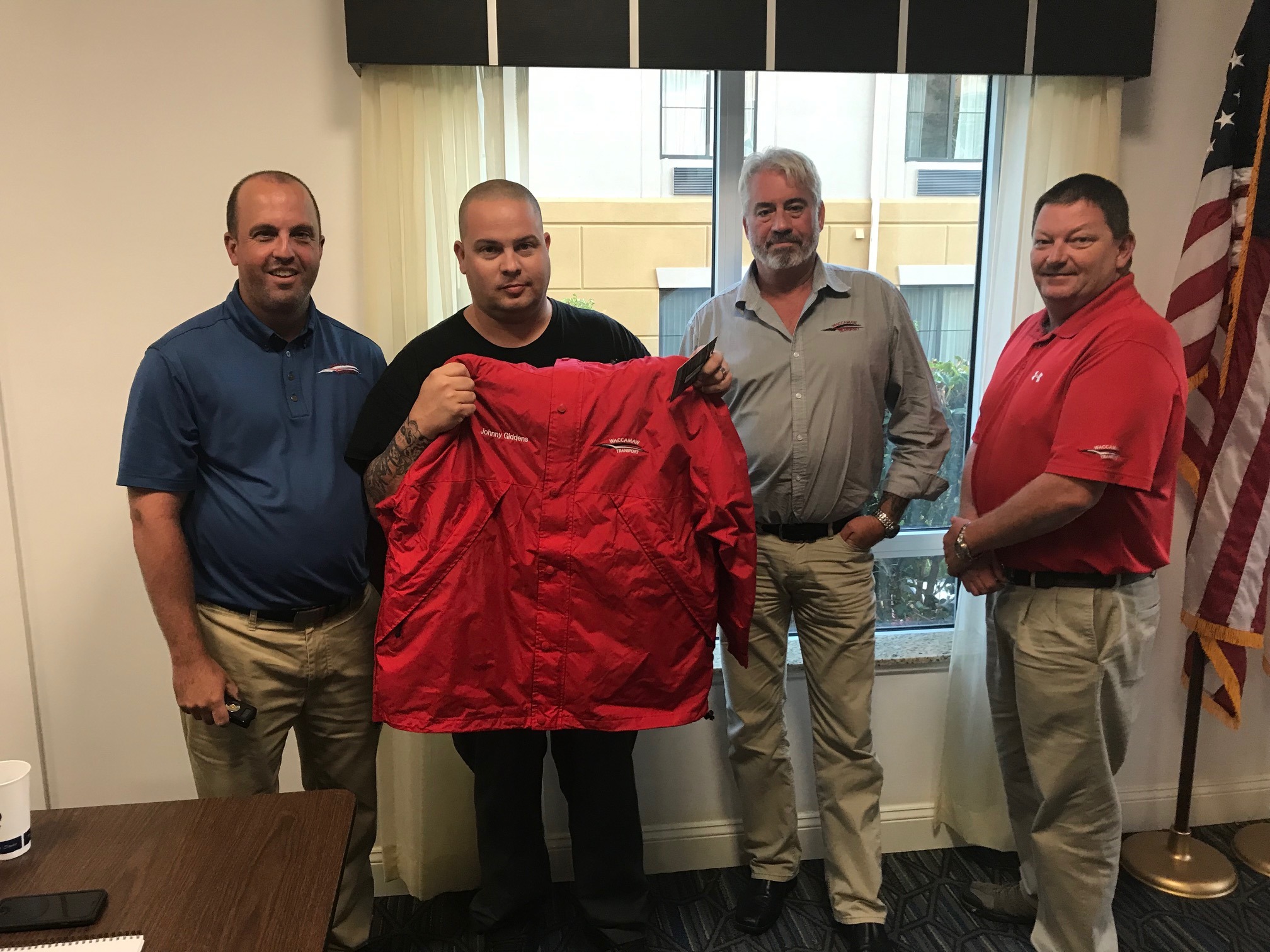 500,000 Mile Safe Driver Award - Waccamaw Transport